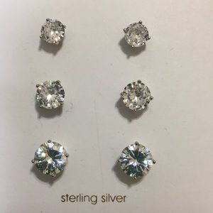 devin rose | Jewelry | Devin Rose Ladies Sterling Silver Earrings Set ...